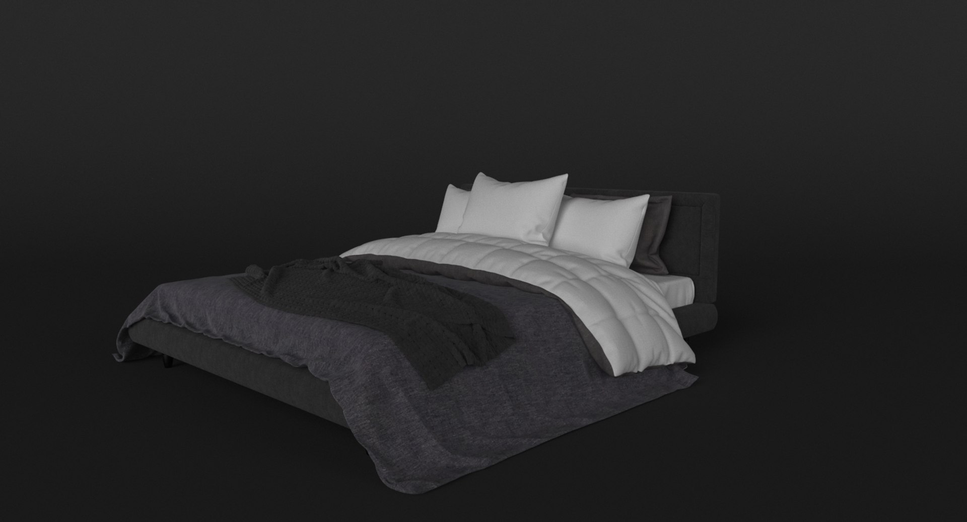 Bed-101 3D - TurboSquid 1220580