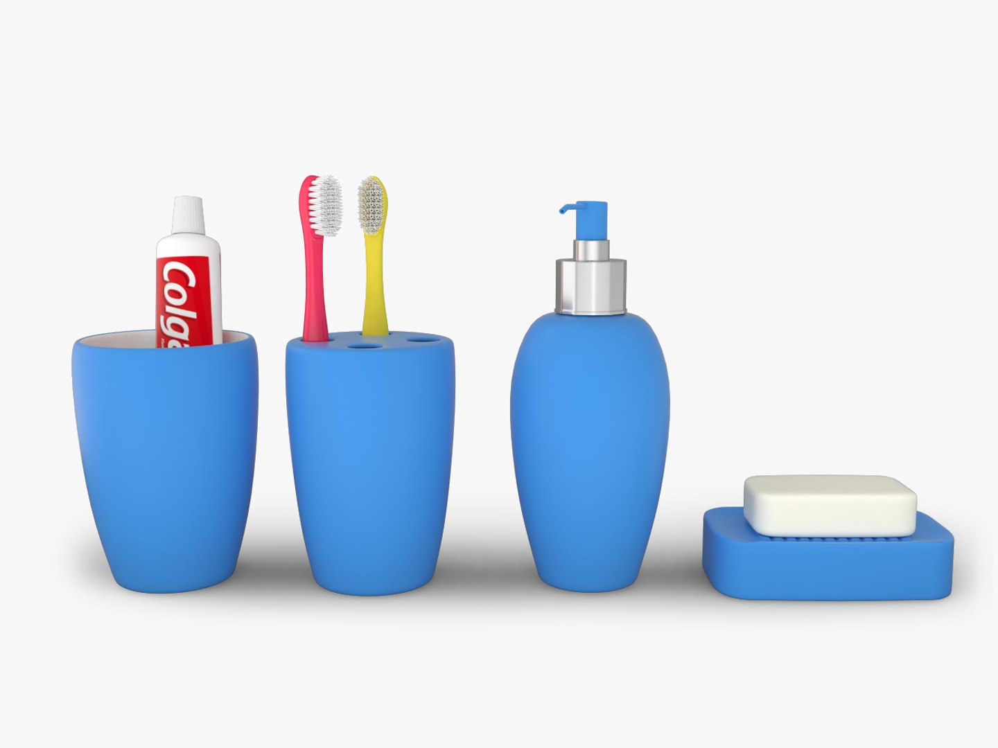 3D Bath Products Model - TurboSquid 1305144