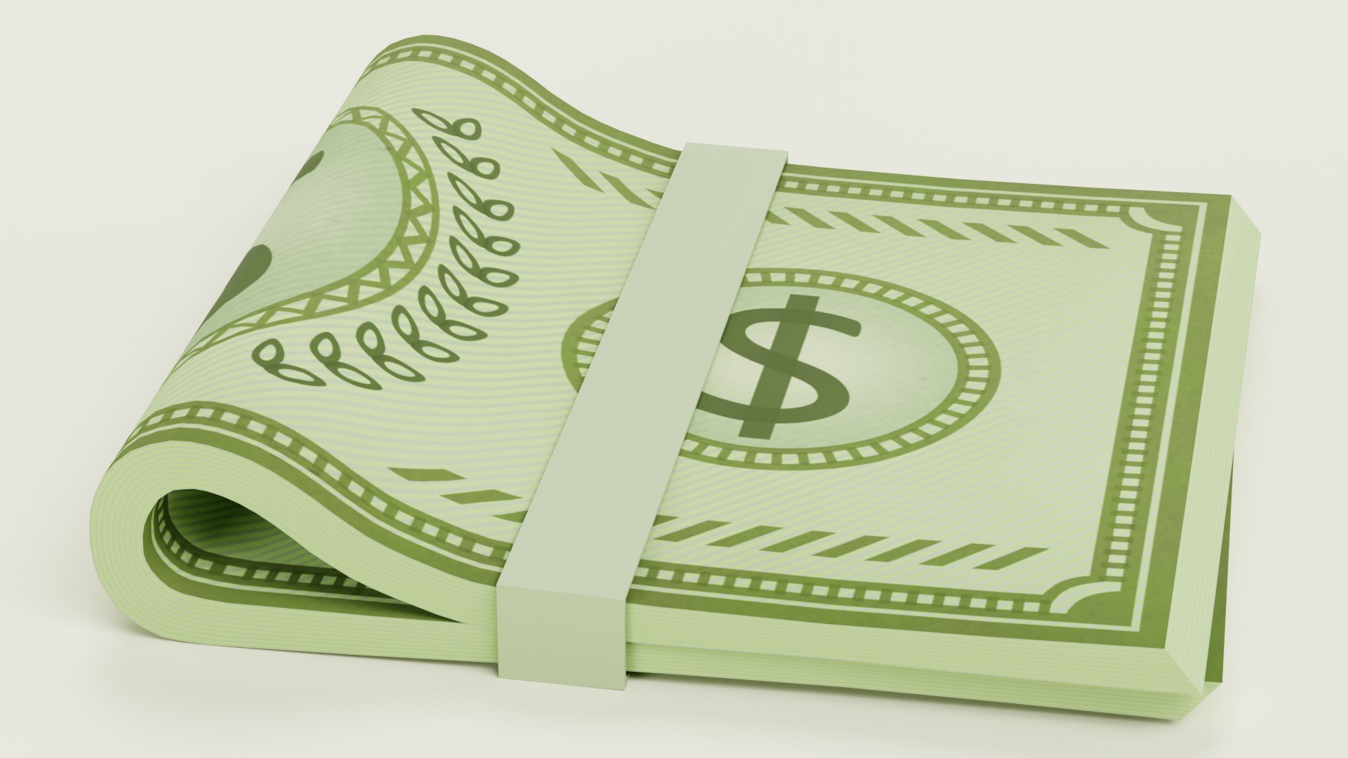 3D Cartoon Money Bills Collection - TurboSquid 2268323