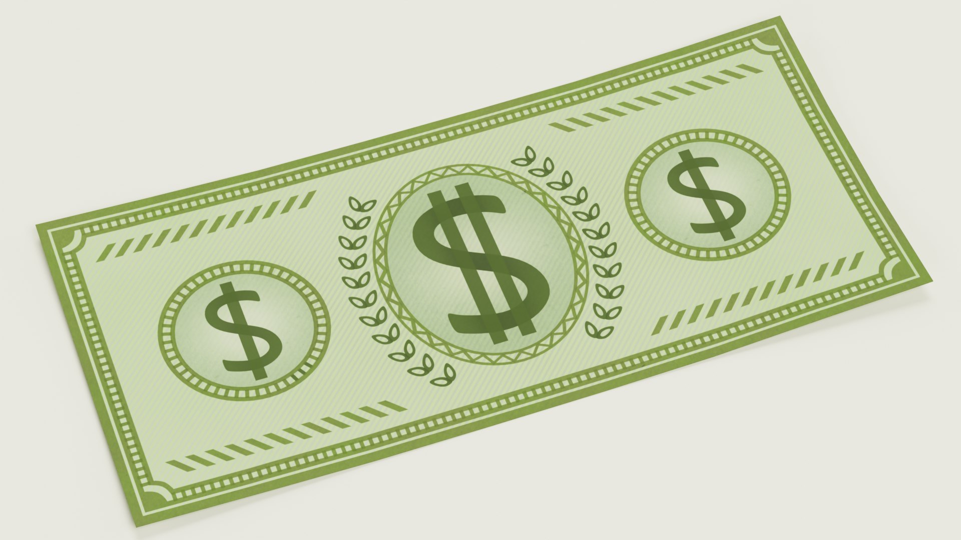 3D Cartoon Money Bills Collection - TurboSquid 2268323