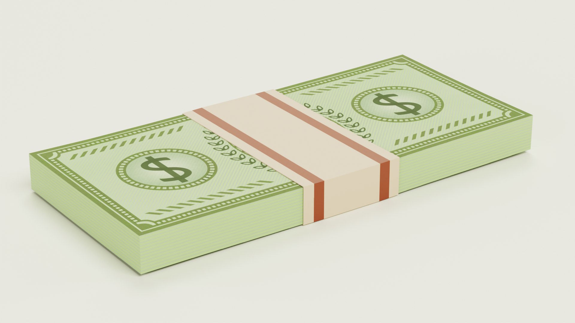 3D Cartoon Money Bills Collection - TurboSquid 2268323