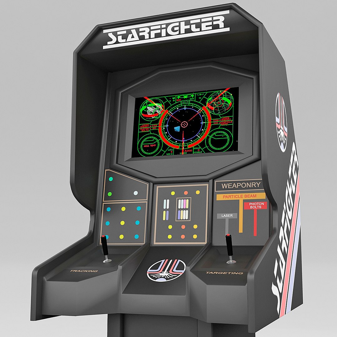 3dsmax Arcade Starfighter