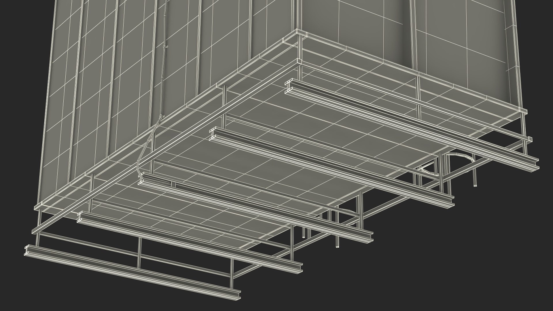 3D Model Industrial Cooling Tower Unit Aluminum - TurboSquid 2430776