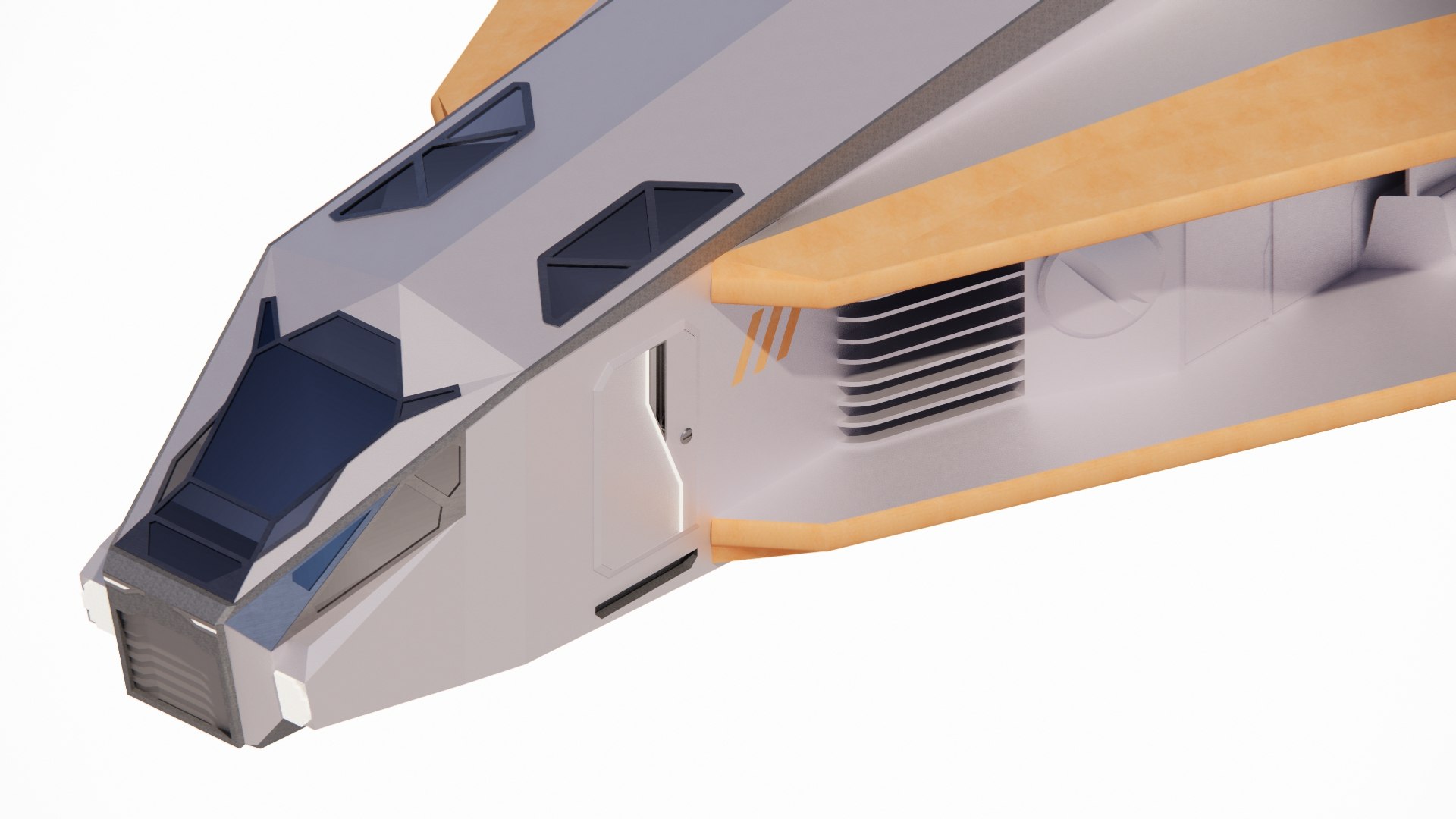 3D Sci-fi Neo Spacecraft 002 - TurboSquid 1982228