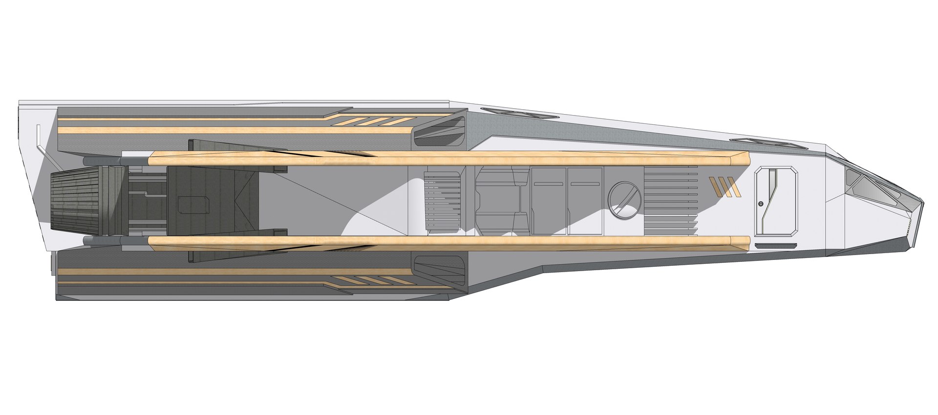 3D Sci-fi Neo Spacecraft 002 - TurboSquid 1982228