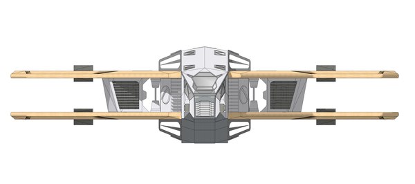 3D Sci-fi Neo Spacecraft 002 - TurboSquid 1982228