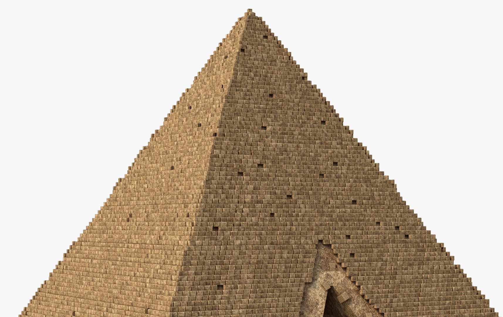 3D Scifi Pyramid Gate - TurboSquid 1951892