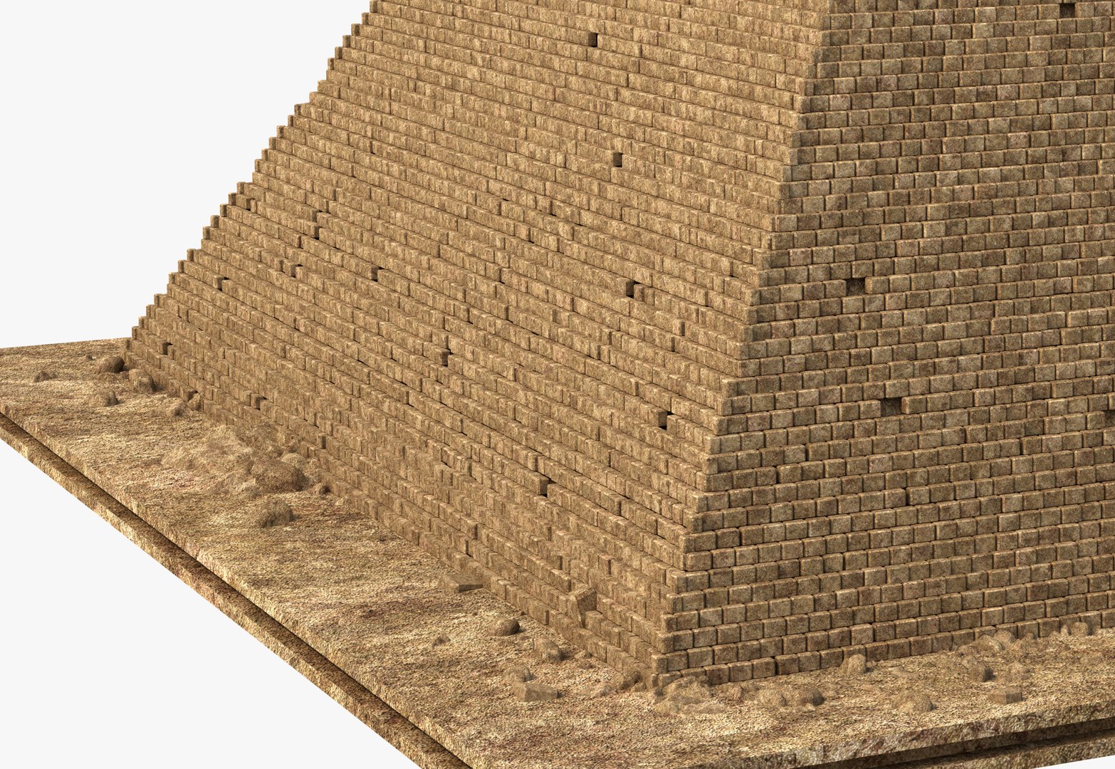 3D Scifi Pyramid Gate - TurboSquid 1951892