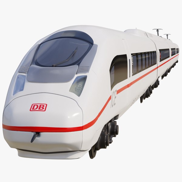 ICE Train 3D Models for Download | TurboSquid