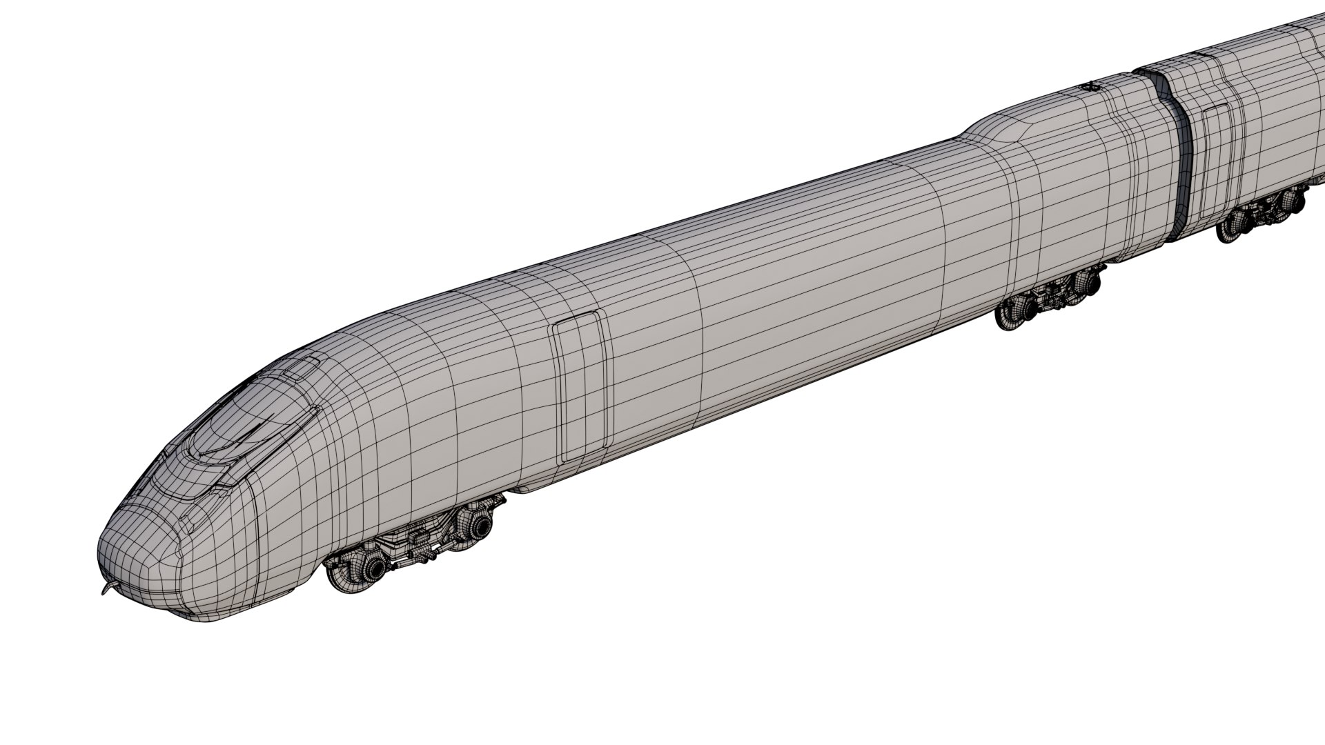 3D realistic siemens velaro d model - TurboSquid 1452543
