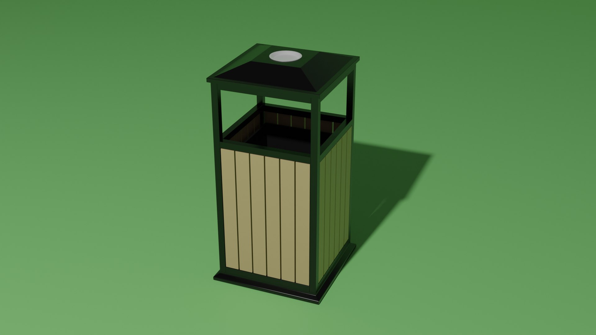 3D Trash Can - TurboSquid 1899471
