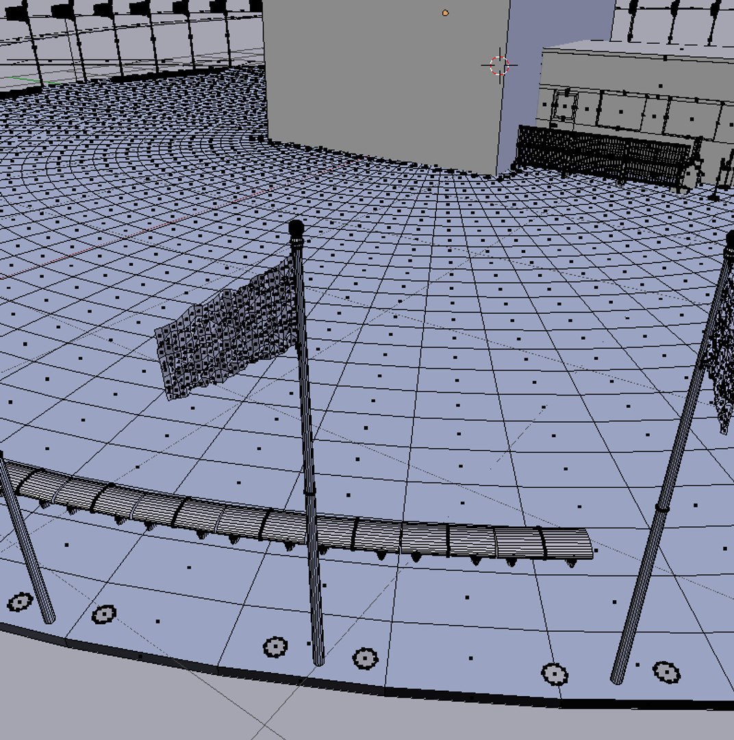 3D White House Monument Gate Model - TurboSquid 1409550