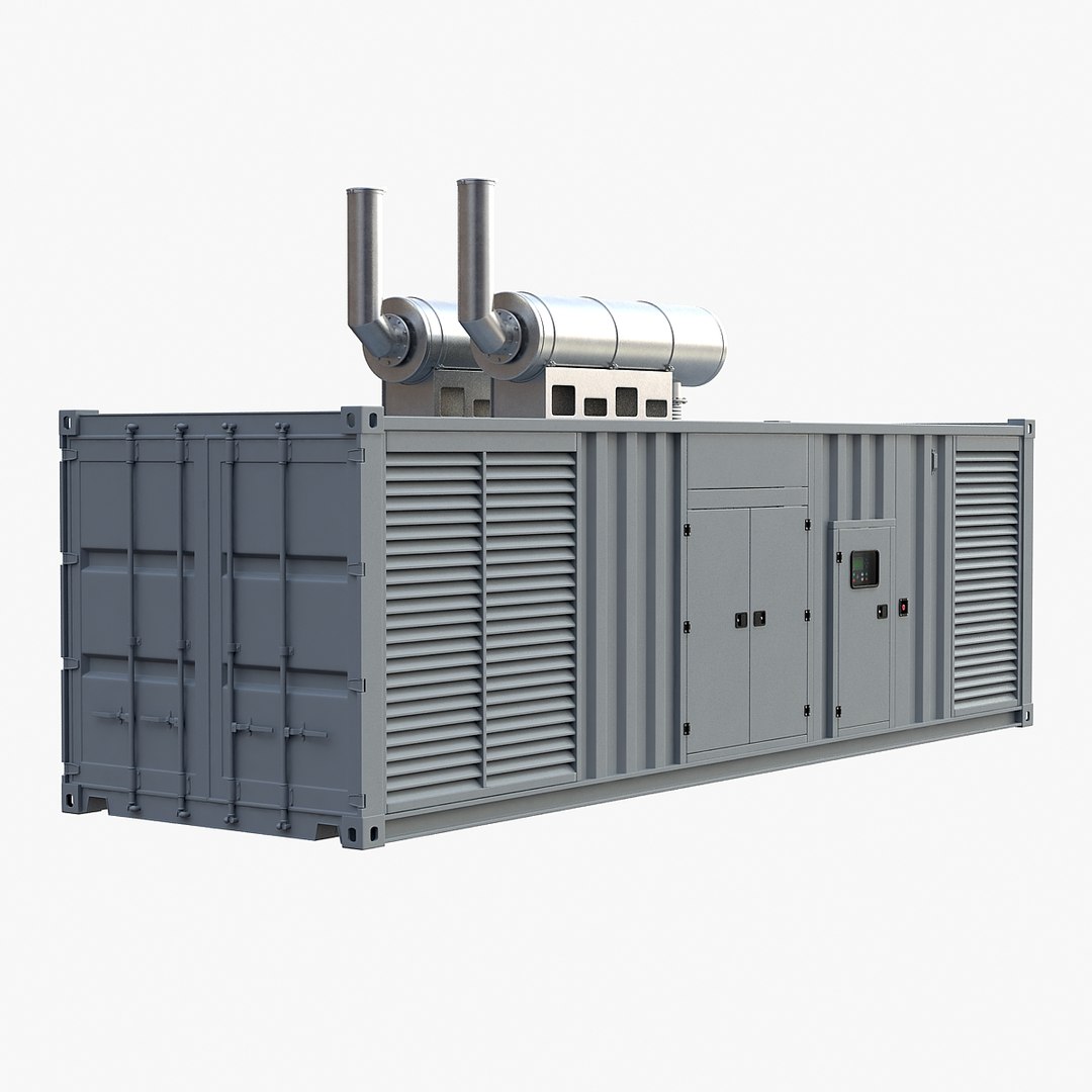 Generator Mobile Unit Model - TurboSquid 1566826