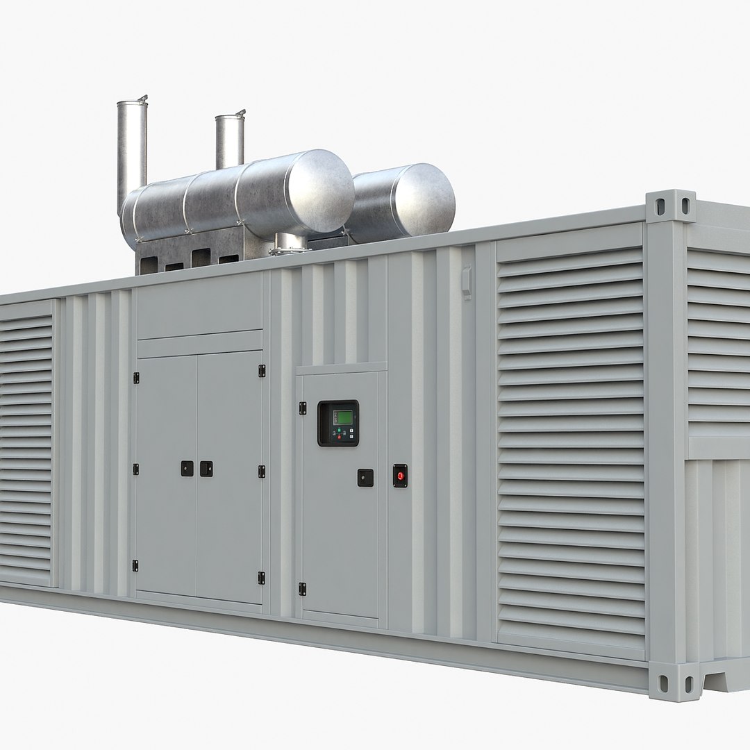 Generator Mobile Unit Model - TurboSquid 1566826