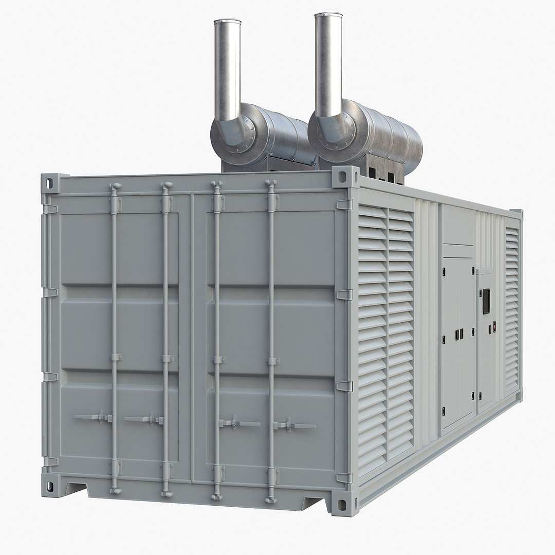 Generator Mobile Unit Model - TurboSquid 1566826