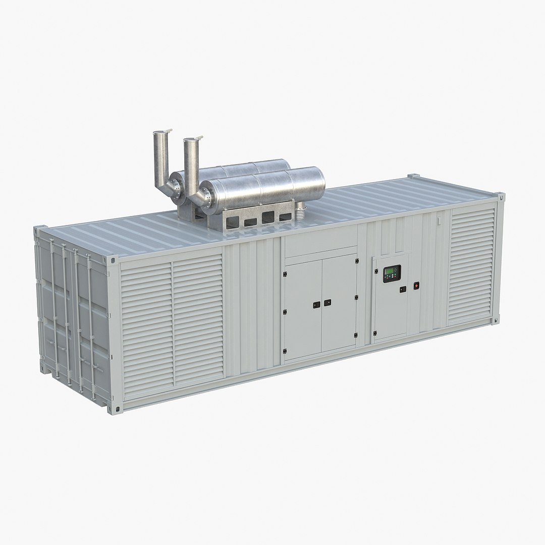 Generator Mobile Unit Model - TurboSquid 1566826