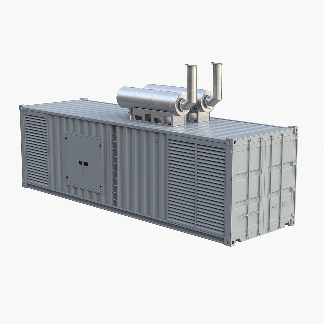 Generator Mobile Unit Model - TurboSquid 1566826