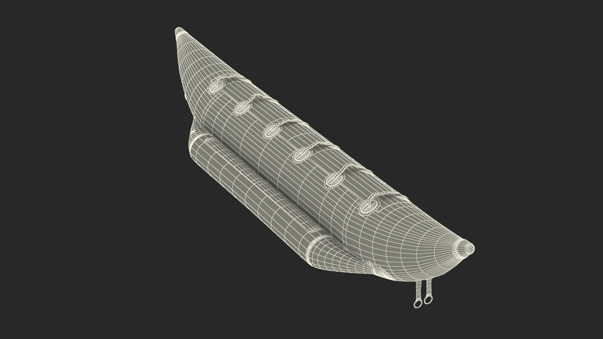 3D Banana Boat Solo Model - TurboSquid 1822020