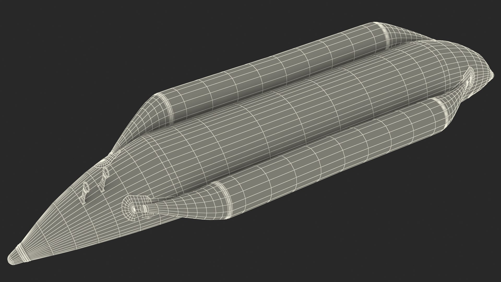 3D Banana Boat Solo model - TurboSquid 1822020