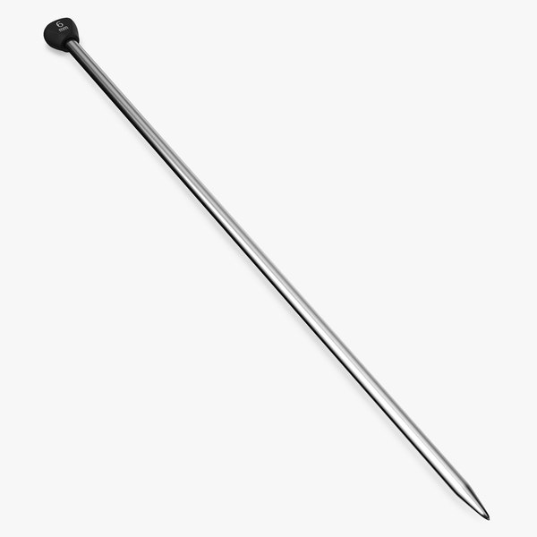 Knitting Needles Metal model - TurboSquid 1958181