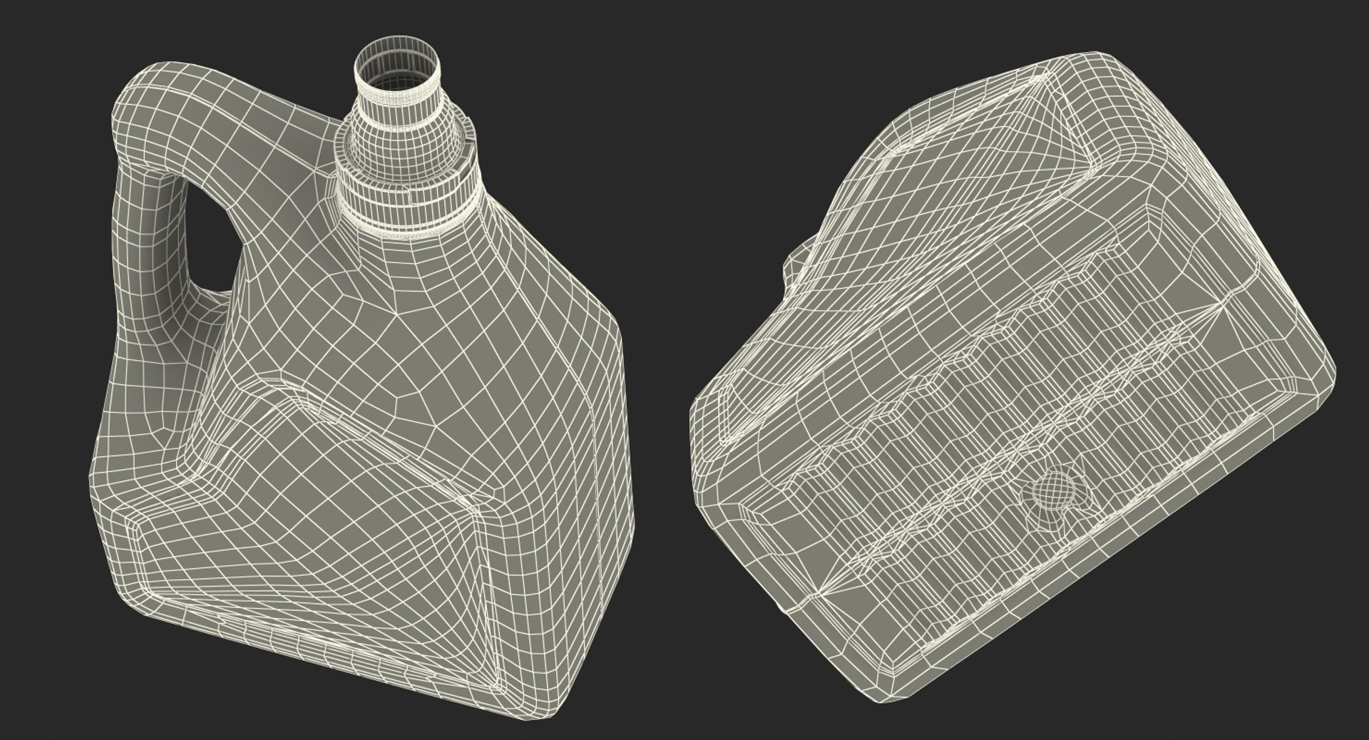 3D Model Generic Oil Bottle 4l - TurboSquid 1364814