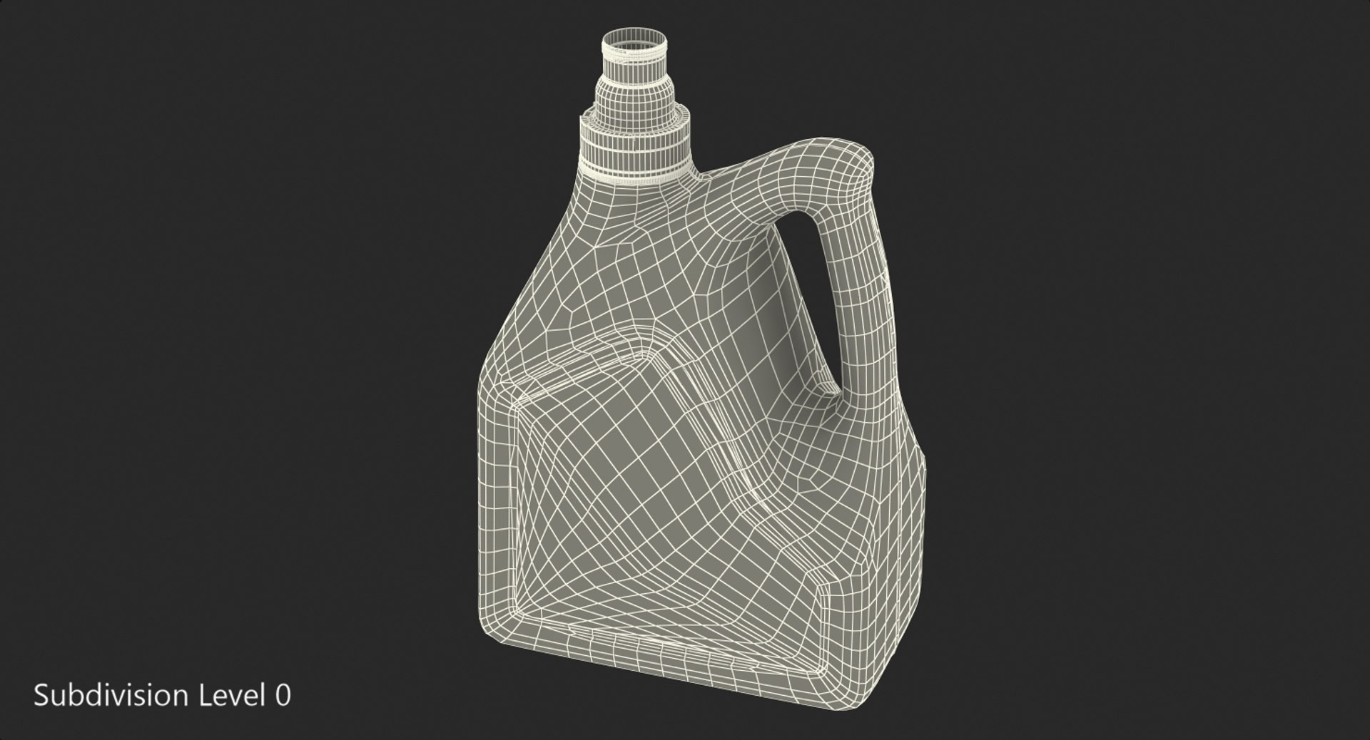 3D Model Generic Oil Bottle 4l - TurboSquid 1364814