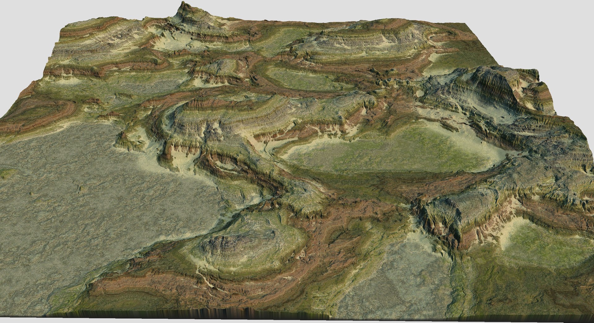 Games Terrain 3D Model - TurboSquid 1629676