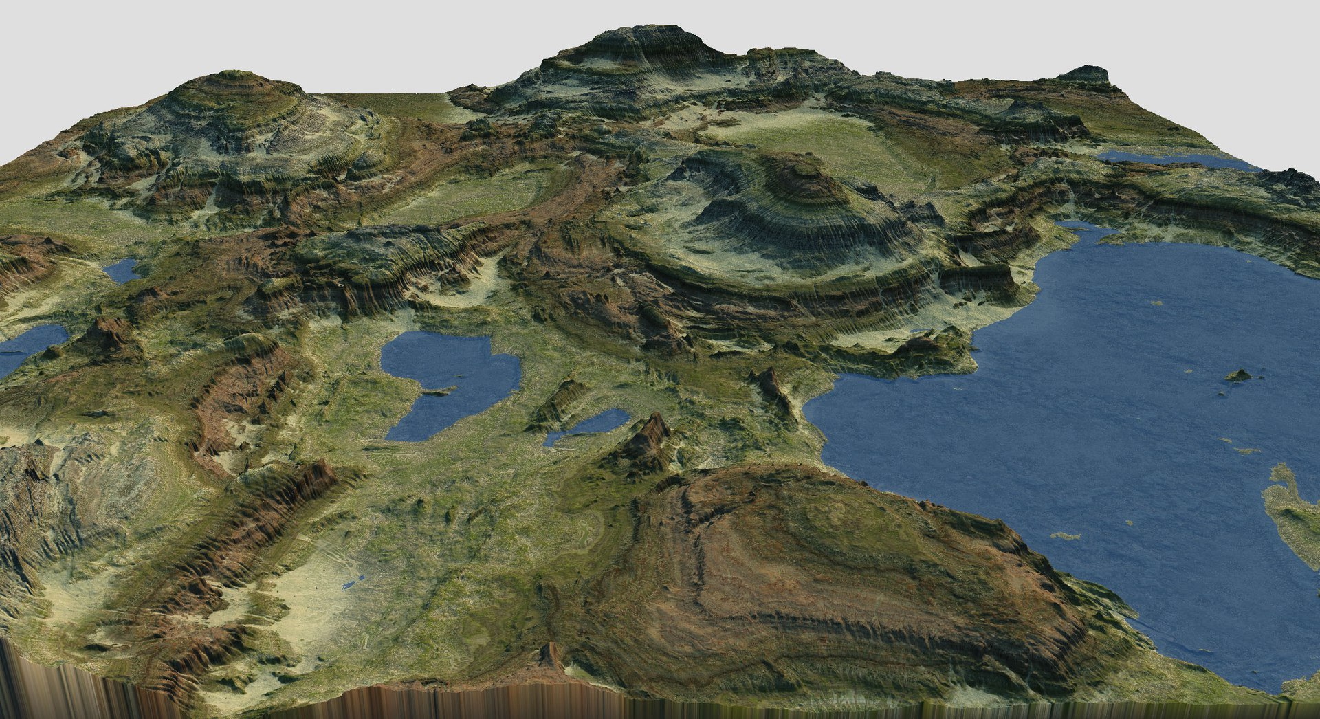 Games Terrain 3D Model - TurboSquid 1629676