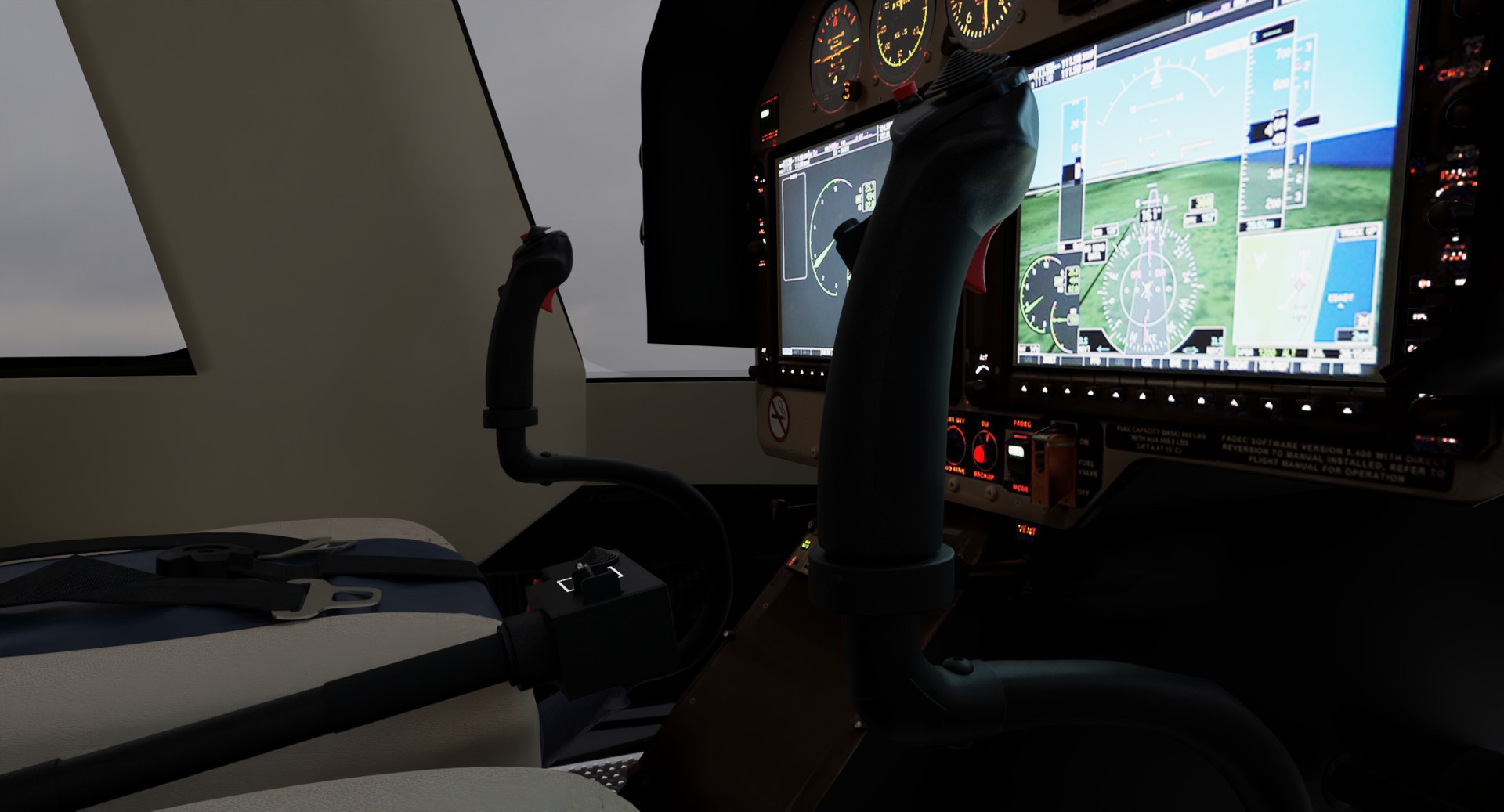3D Model Helicopter Cockpit Bell 407 - TurboSquid 2104224