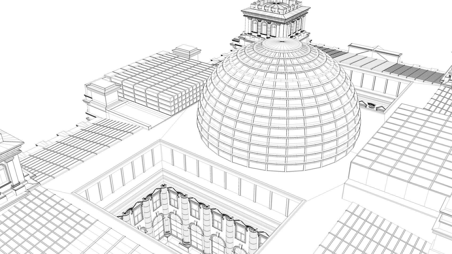 3D Reichstag Building - TurboSquid 1894979
