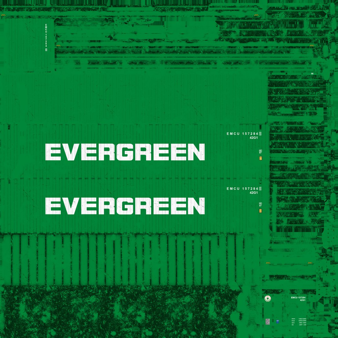 3D 40 Ft EVERGREEN Standard Shipping Container - TurboSquid 2004896