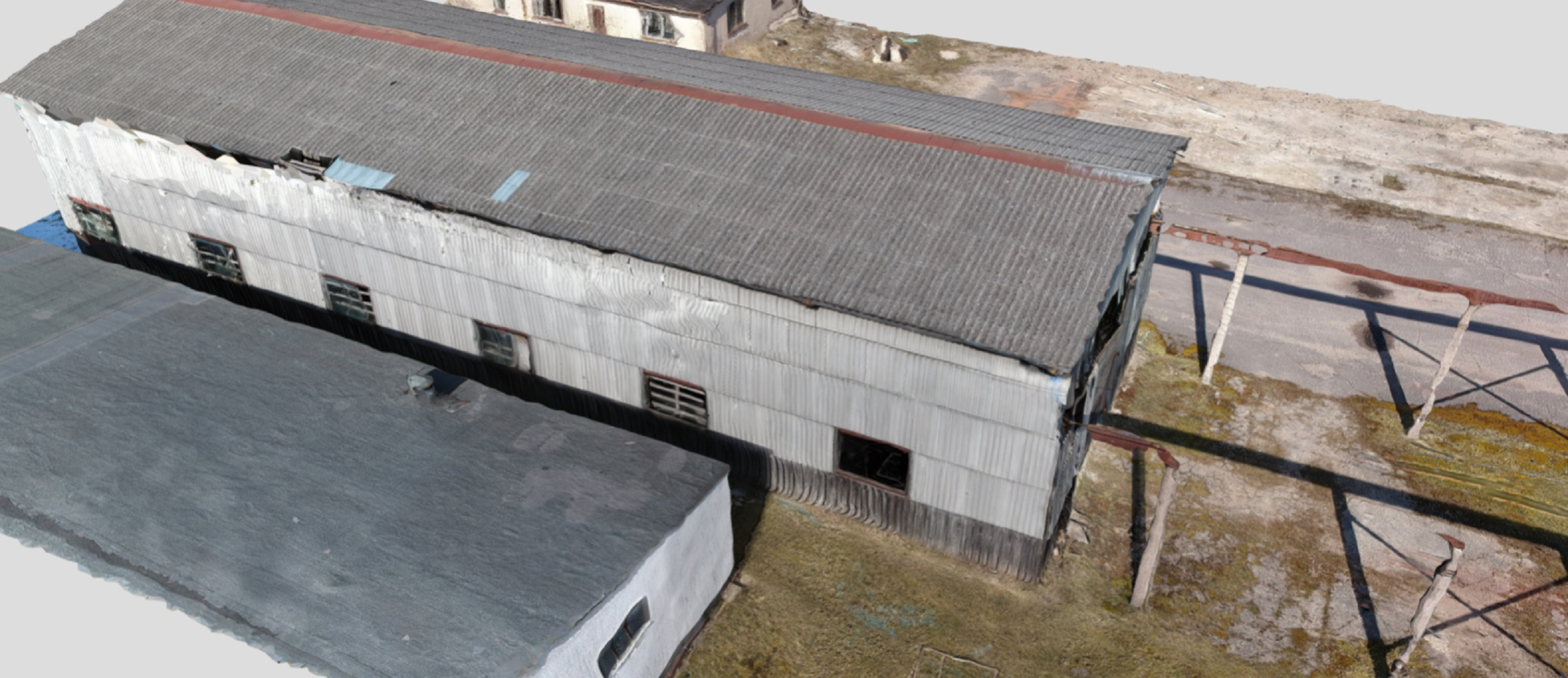 Abandoned slaughterhouse house 3D model - TurboSquid 1687443