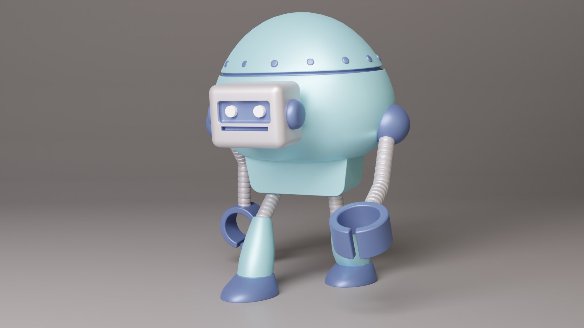 3D Model Hunch Back Robot - TurboSquid 1975962