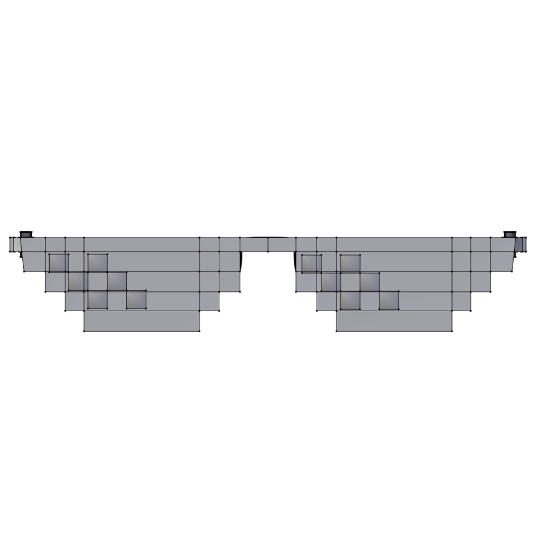 8 Bit Pixel Thug 3D Model - TurboSquid 1469692