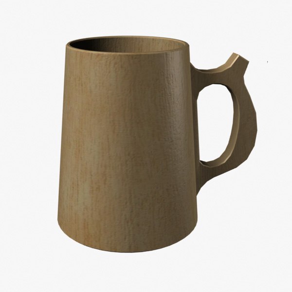 3d beer mug model