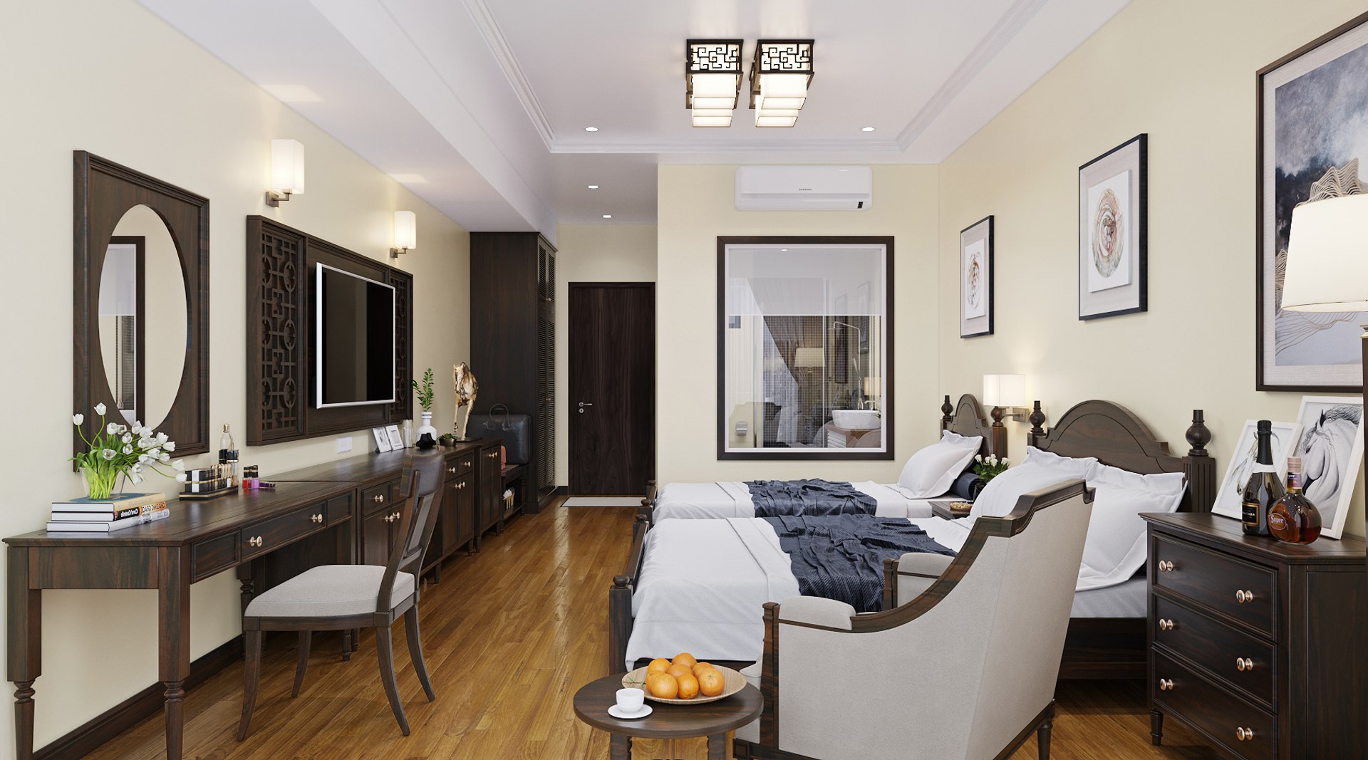 Interior Hotel 3D Model - TurboSquid 1250652