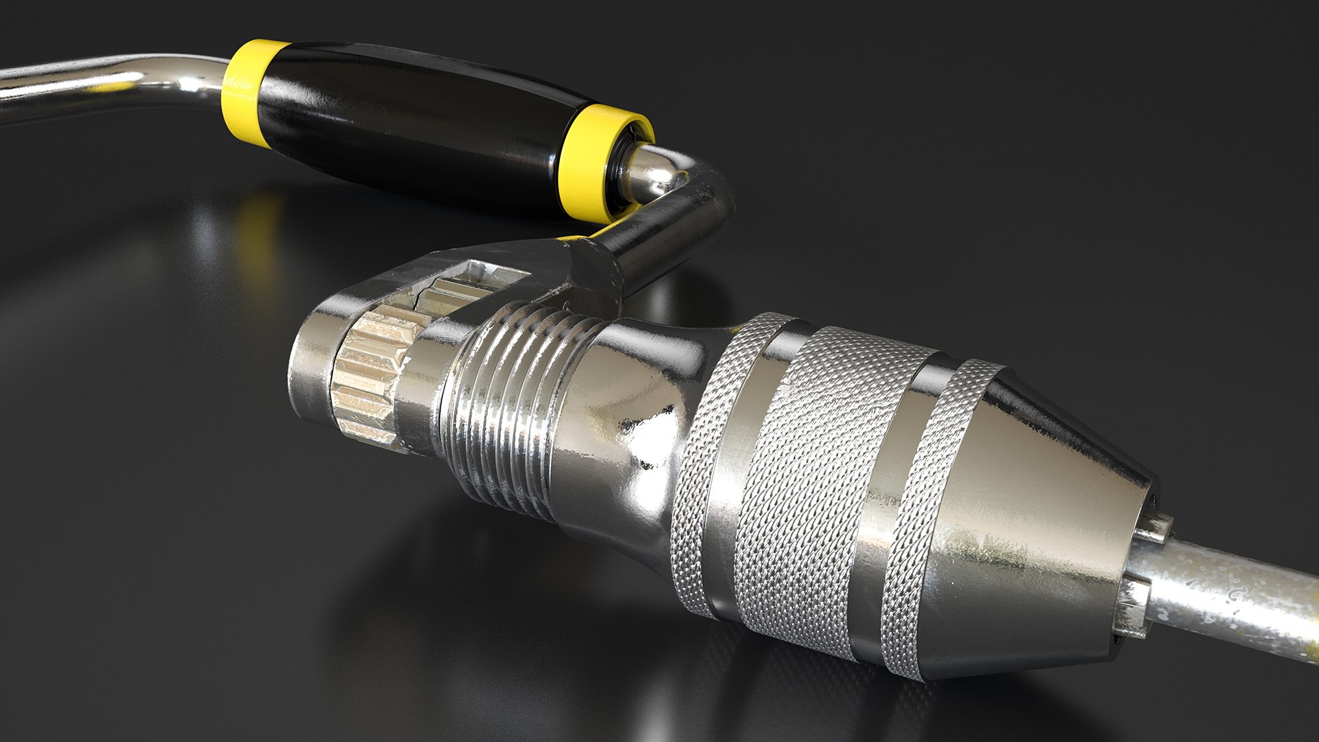 3D stanley ratchet bit brace - TurboSquid 1487020