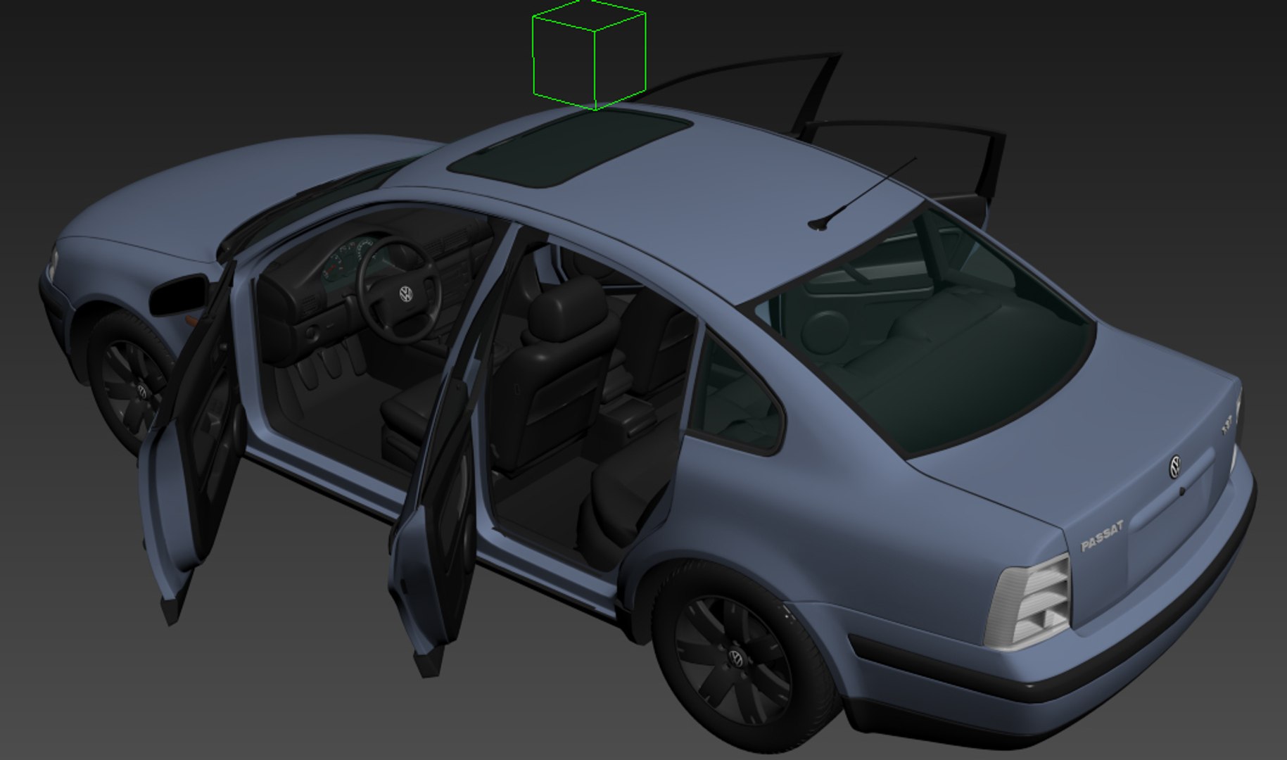 Volkswagen Passat B5 3D Model - TurboSquid 2022065