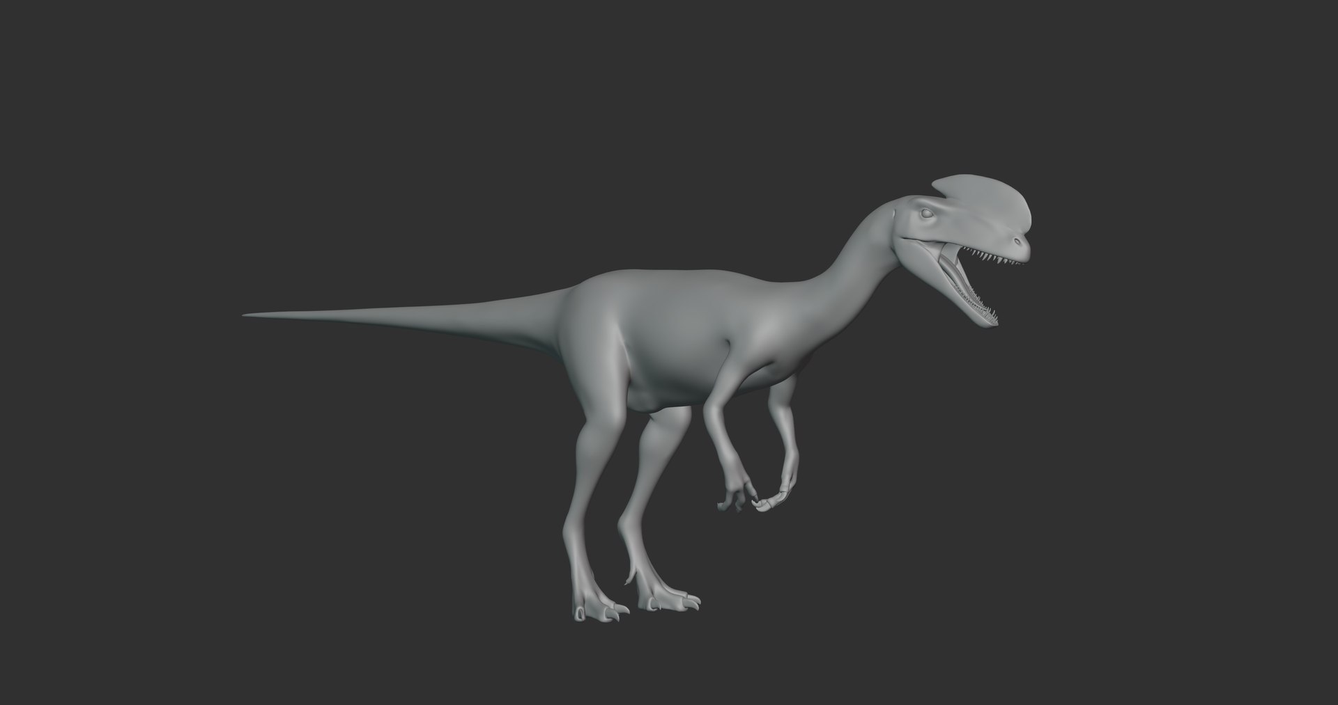 Guanlong Basemesh Low Poly 3D model - TurboSquid 1994664