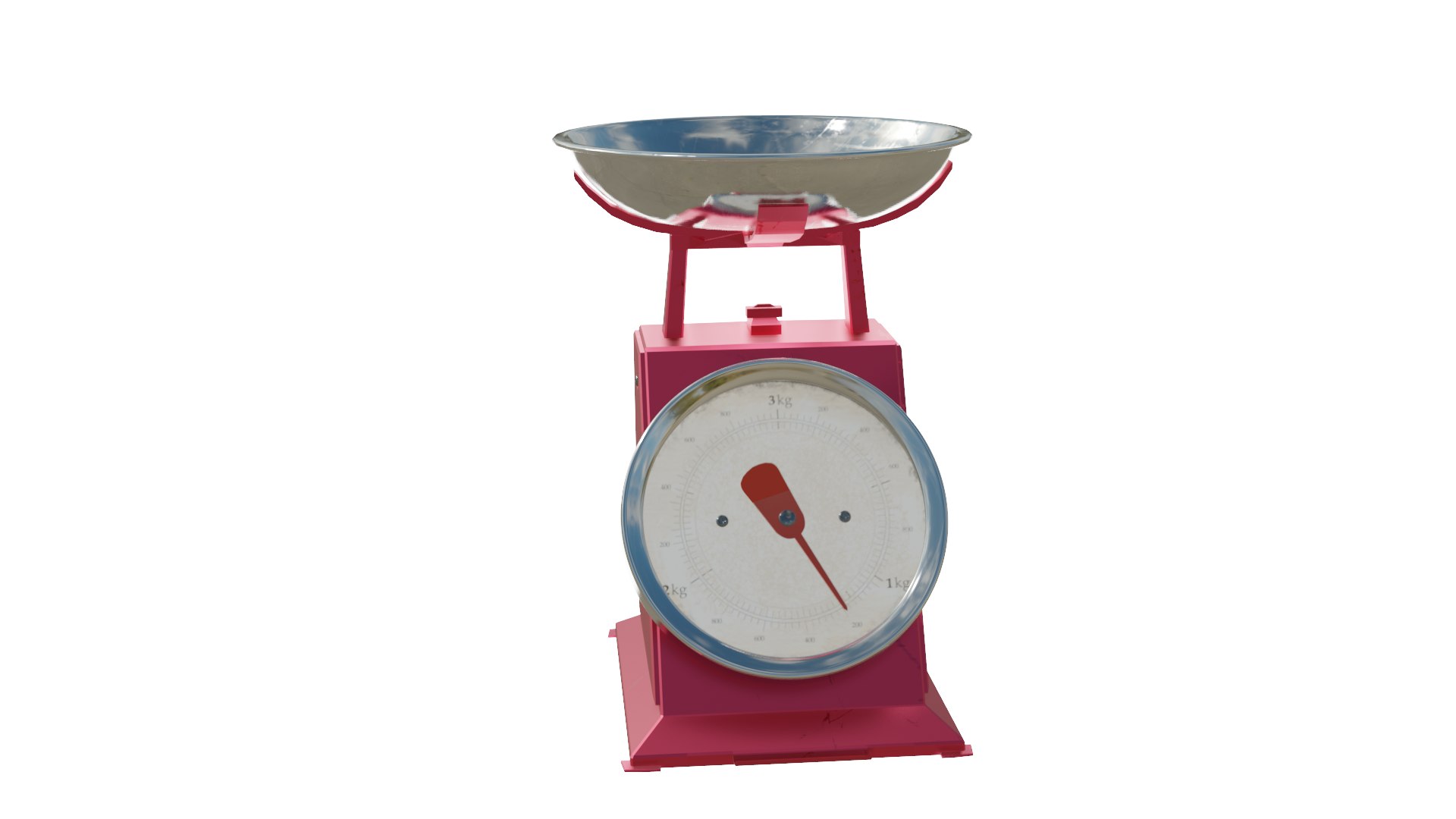 Analog Kitchen Scale 3D Model - TurboSquid 2113844