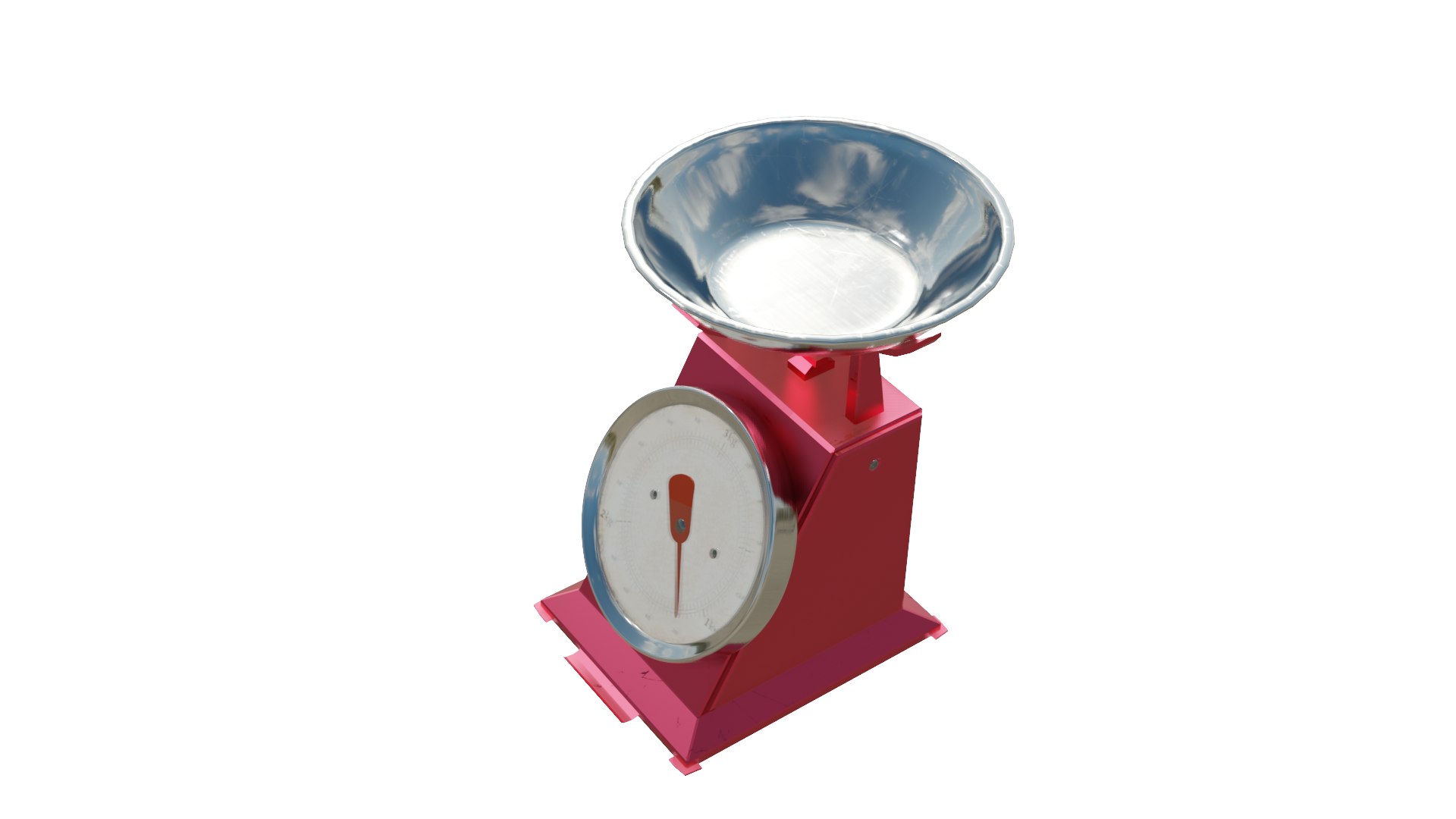 Analog Kitchen Scale 3D Model - TurboSquid 2113844