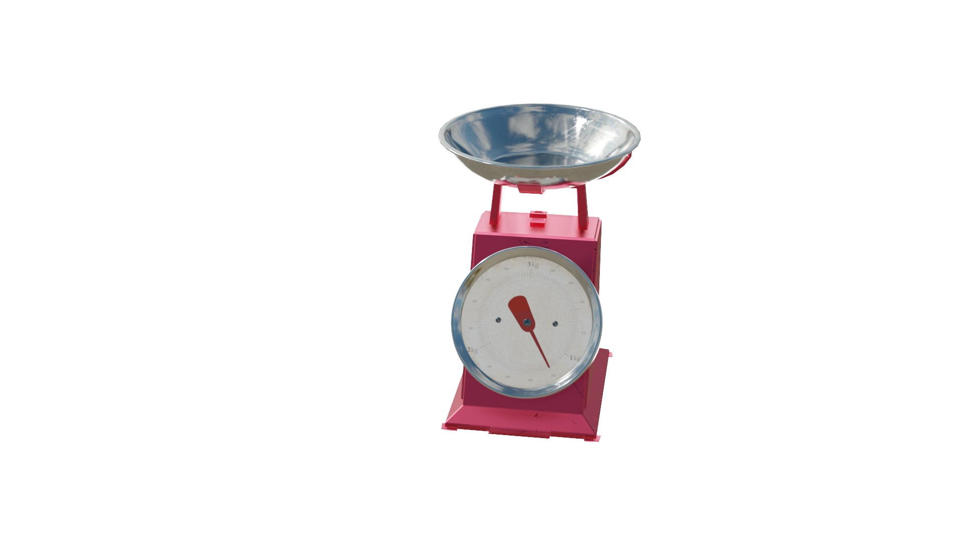 Analog Kitchen Scale 3D Model - TurboSquid 2113844
