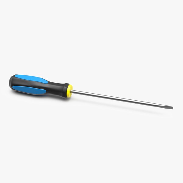 modelo 3d Flat Head Screwdriver 5mm - TurboSquid 2031293