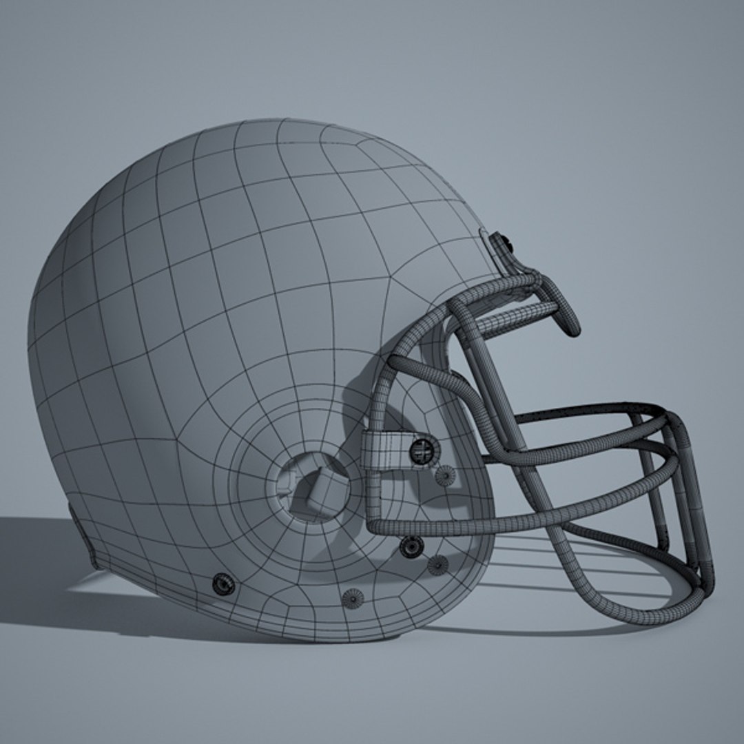 3D Football Helmet - TurboSquid 444196