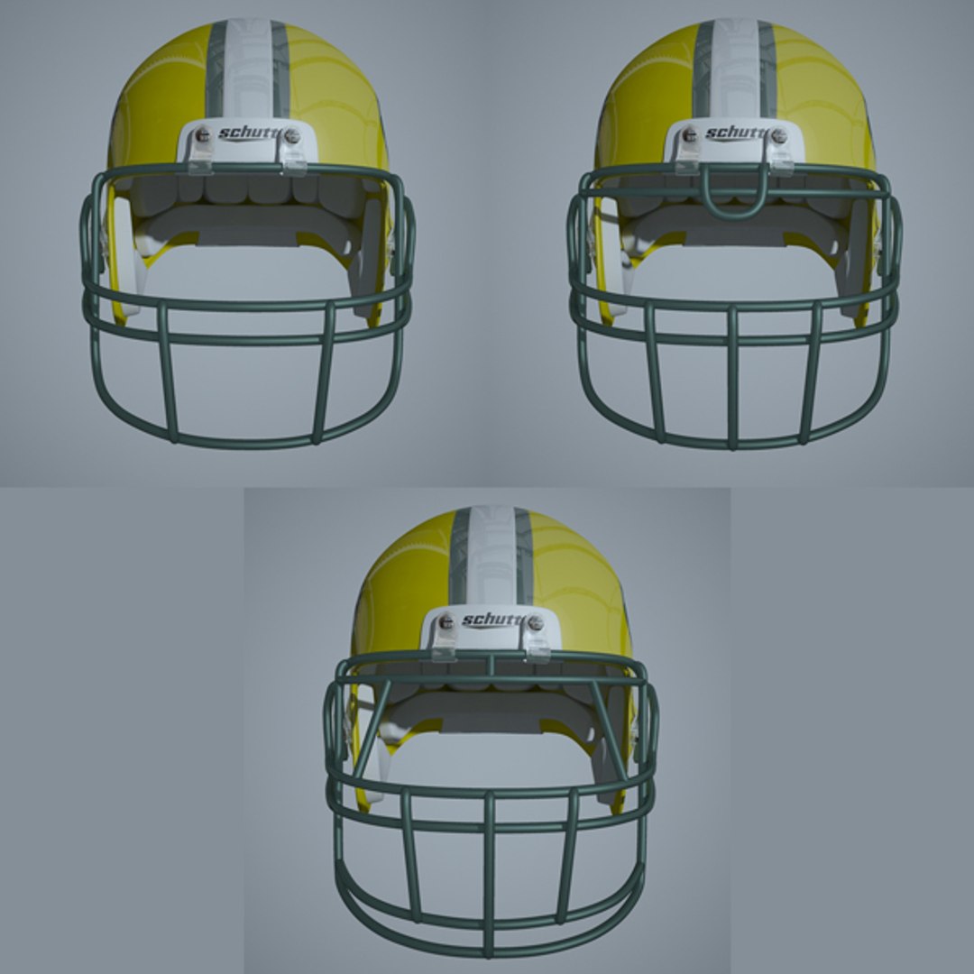 3D Football Helmet - TurboSquid 444196