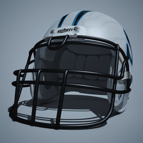 3D 3D Studio football helmet rugby