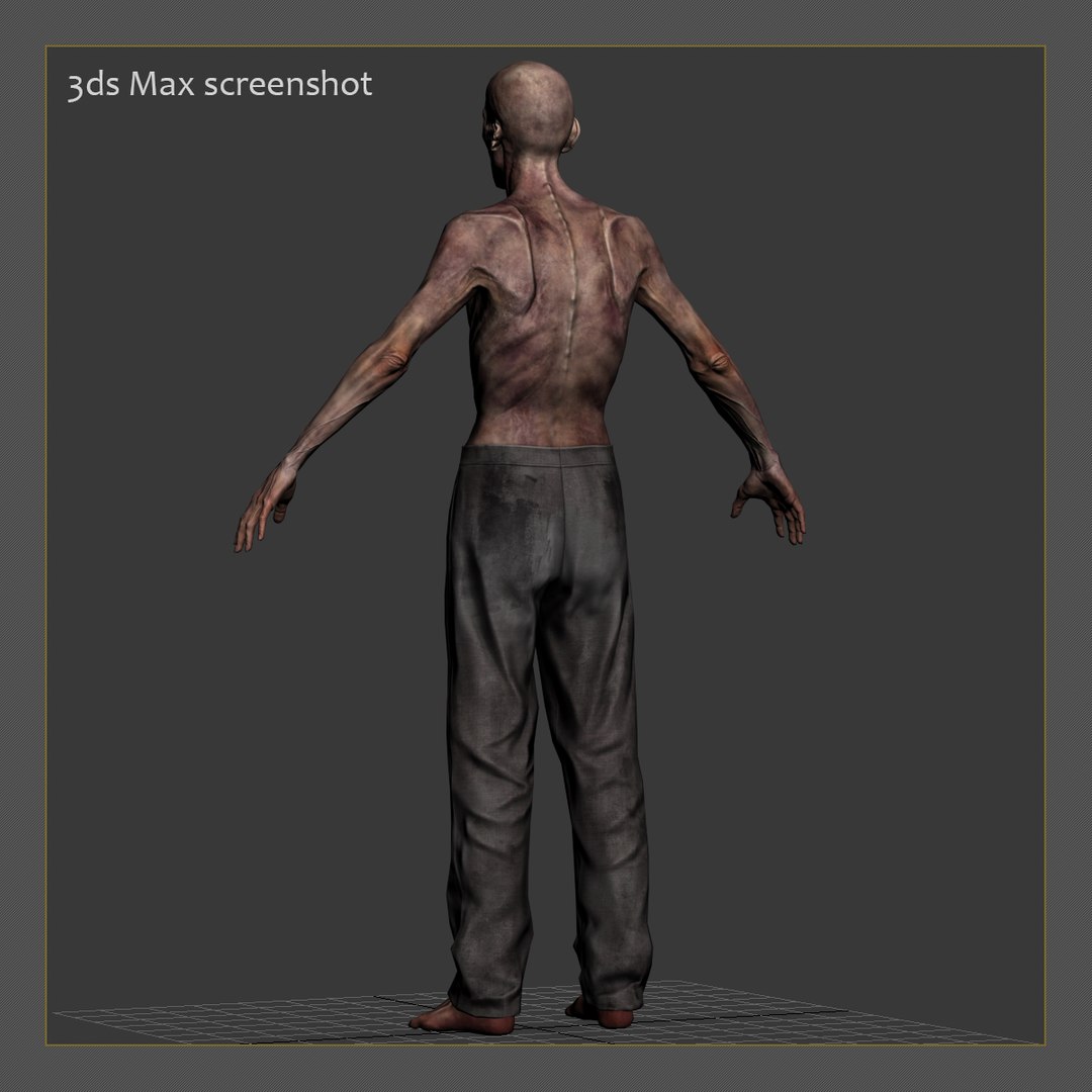 3d Model Zombie - Character