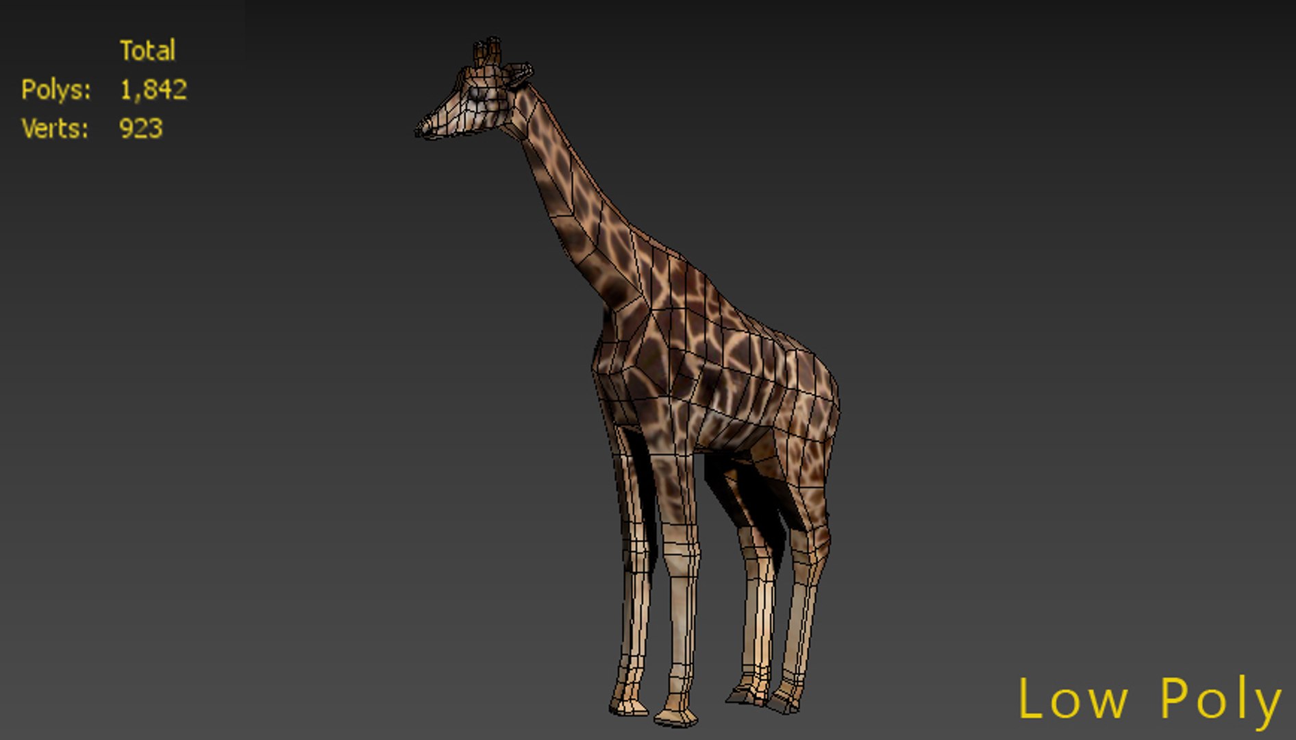 3D Model Giraffe Animal Zoo - TurboSquid 1405330