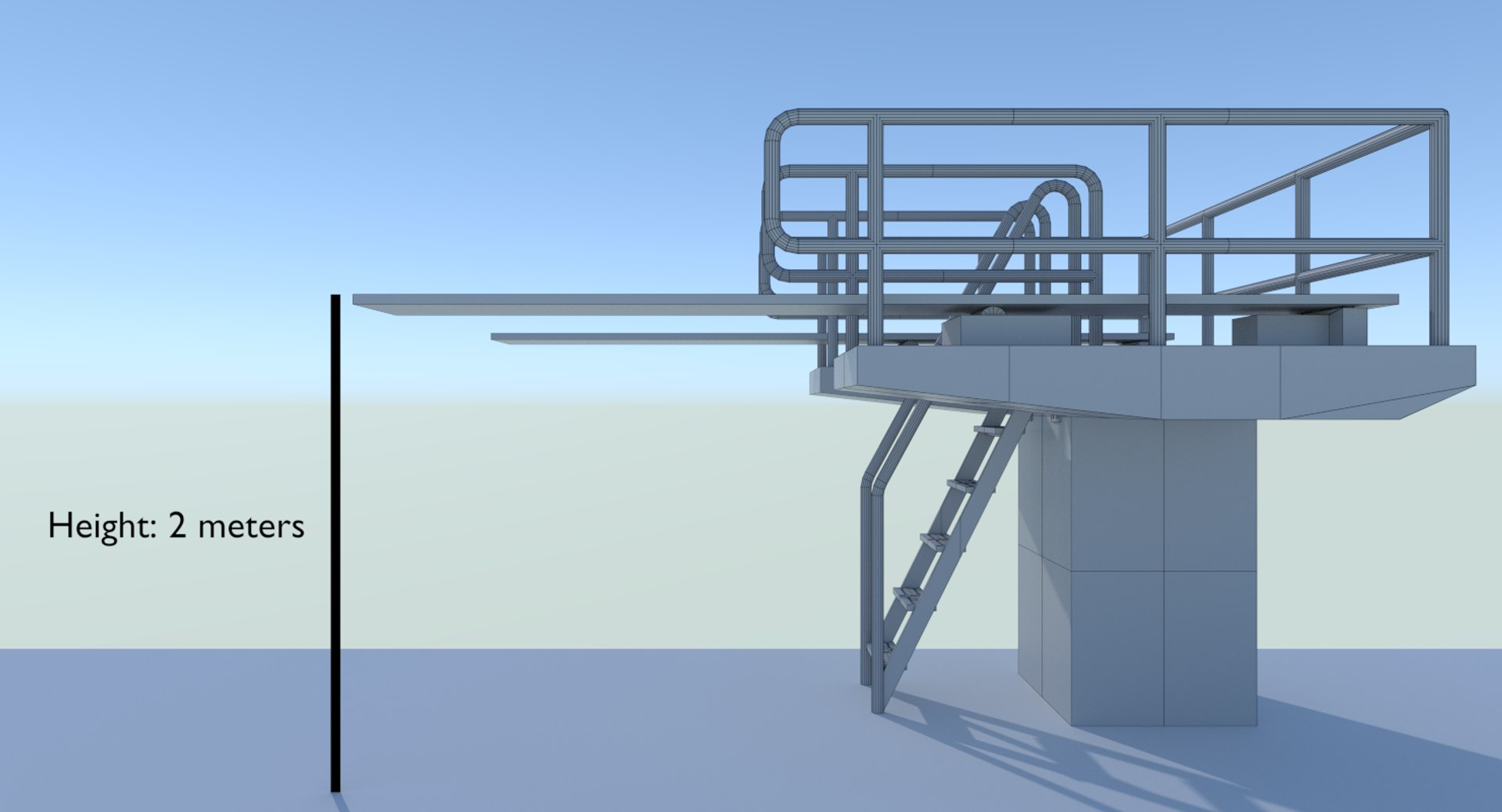 Diving Board 3d 3ds