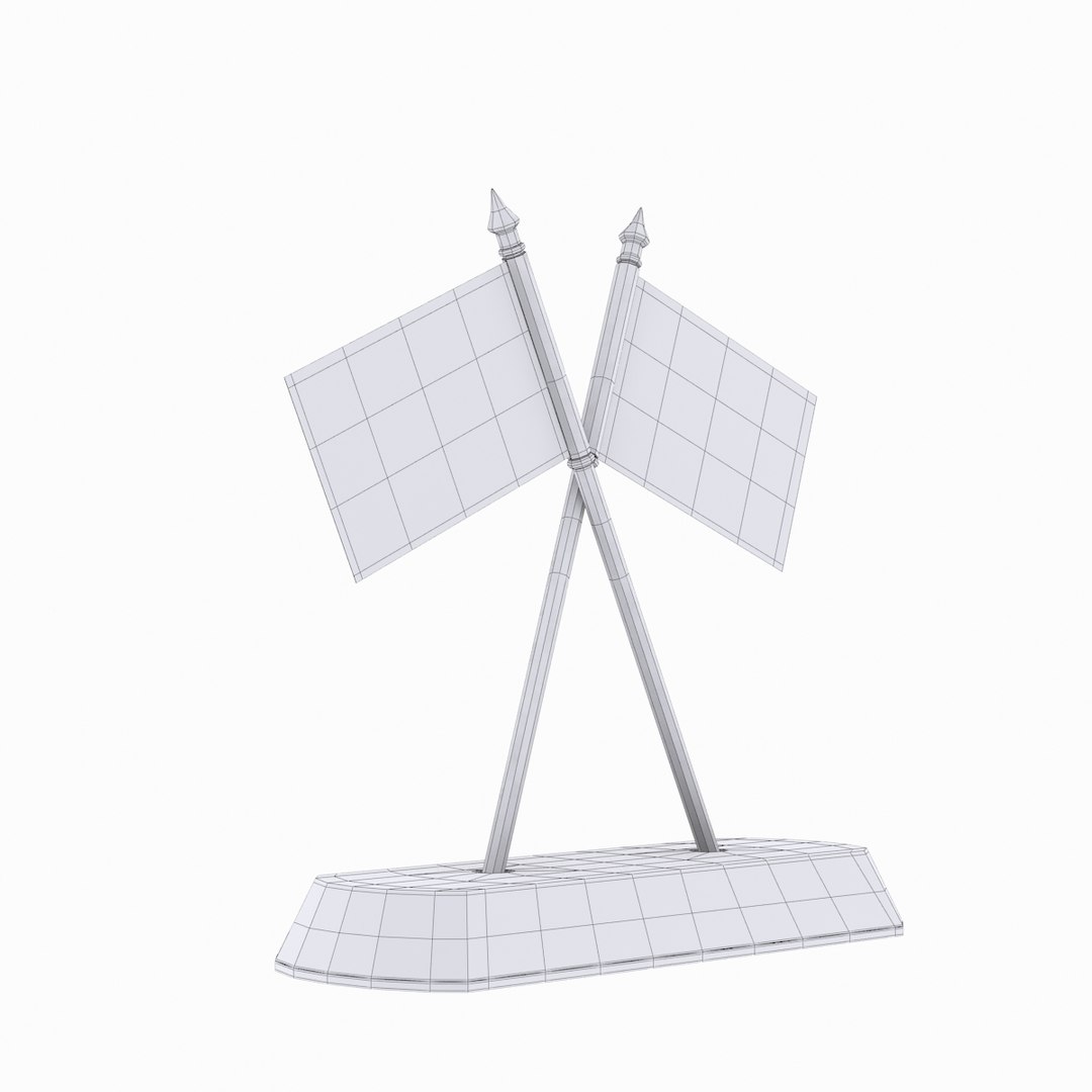 Country Flag 3d Model